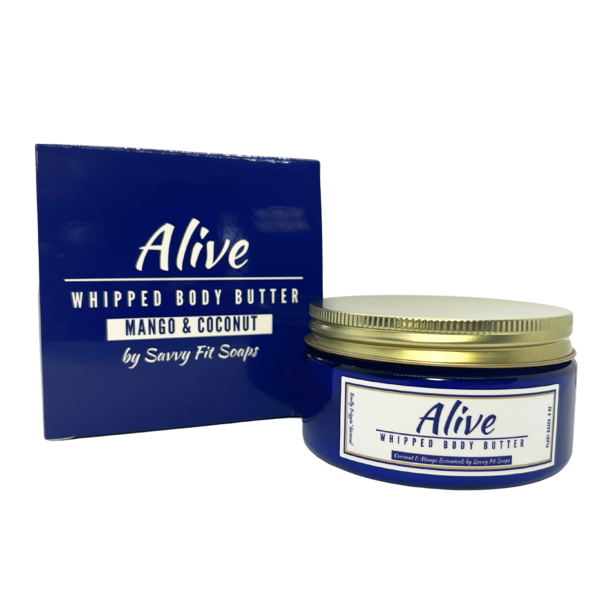 ALIVE Whipped Body Butter - Botanical Mango & Coconut – Savvy Fit Soaps